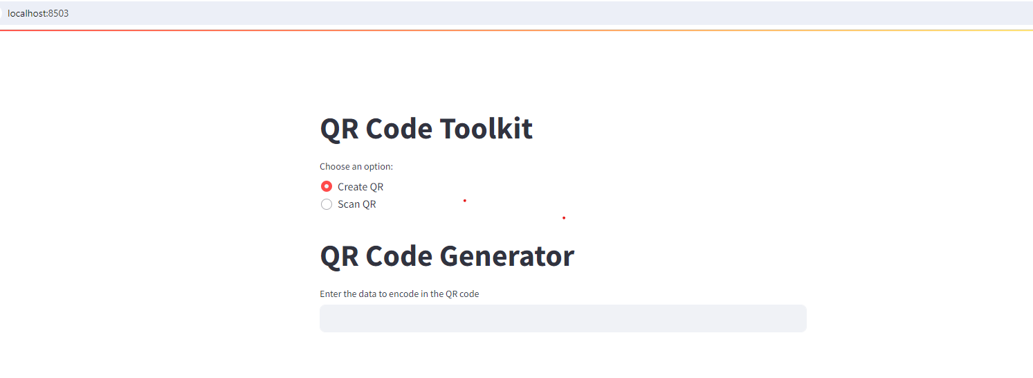 Streamlit app for QR Toolkit in 6 simple steps - Console Flare Blog