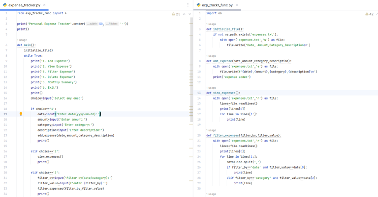 Personal Expense Tracker in Python: 7 Step-by-Step Guide - Console ...