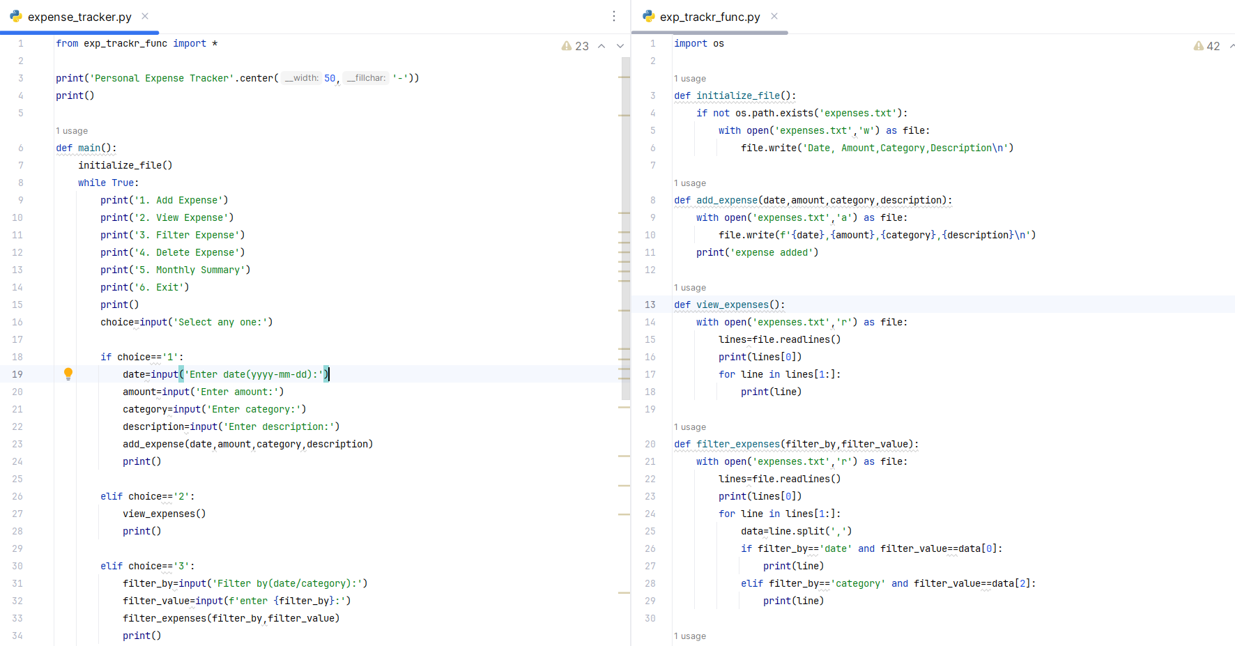 Personal Expense Tracker in Python: 7 Step-by-Step Guide - Console Flare Blog